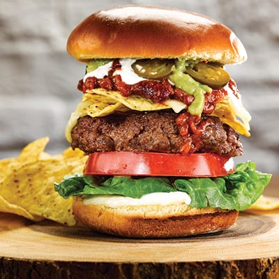 Tex-Mex Burger Recipe | Bidfood