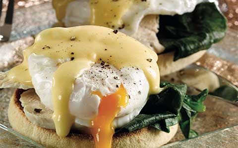 Turkey eggs benedict - Bidfood