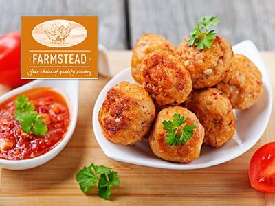 Farmstead chicken balls - Bidfood
