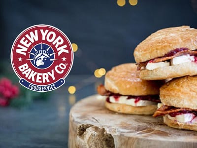 New York Bakery Co festive brunch croll - Bidfood