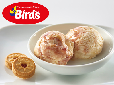 Jammie Dodger ice cream - Bidfood