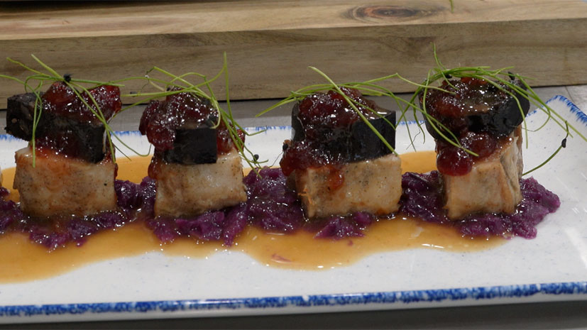 Sticky pork belly candy bites - Bidfood