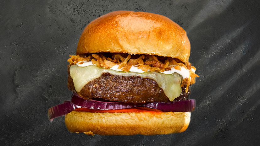 American Banging Buffalo Beef Burger Recipe | Bidfood