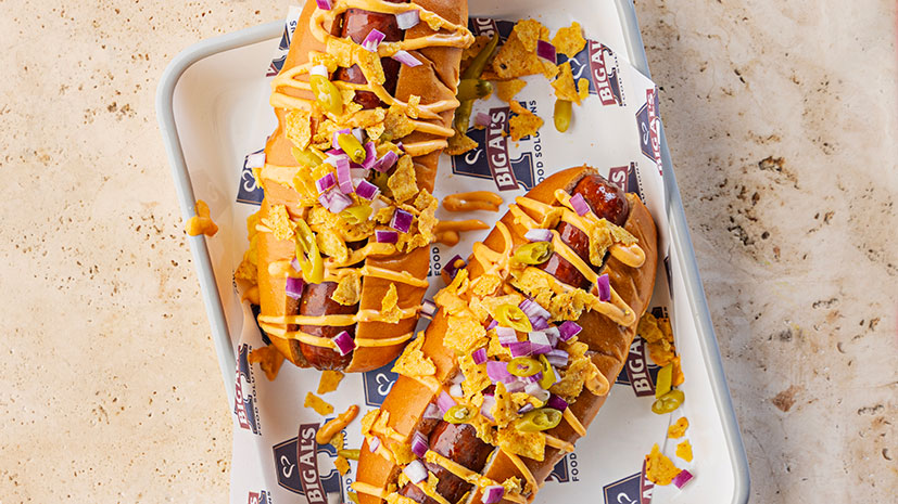 Big Al's nacho dog - Bidfood