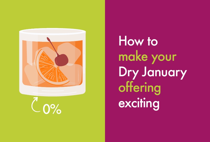 How to make your Dry January offering exciting | Bidfood UK
