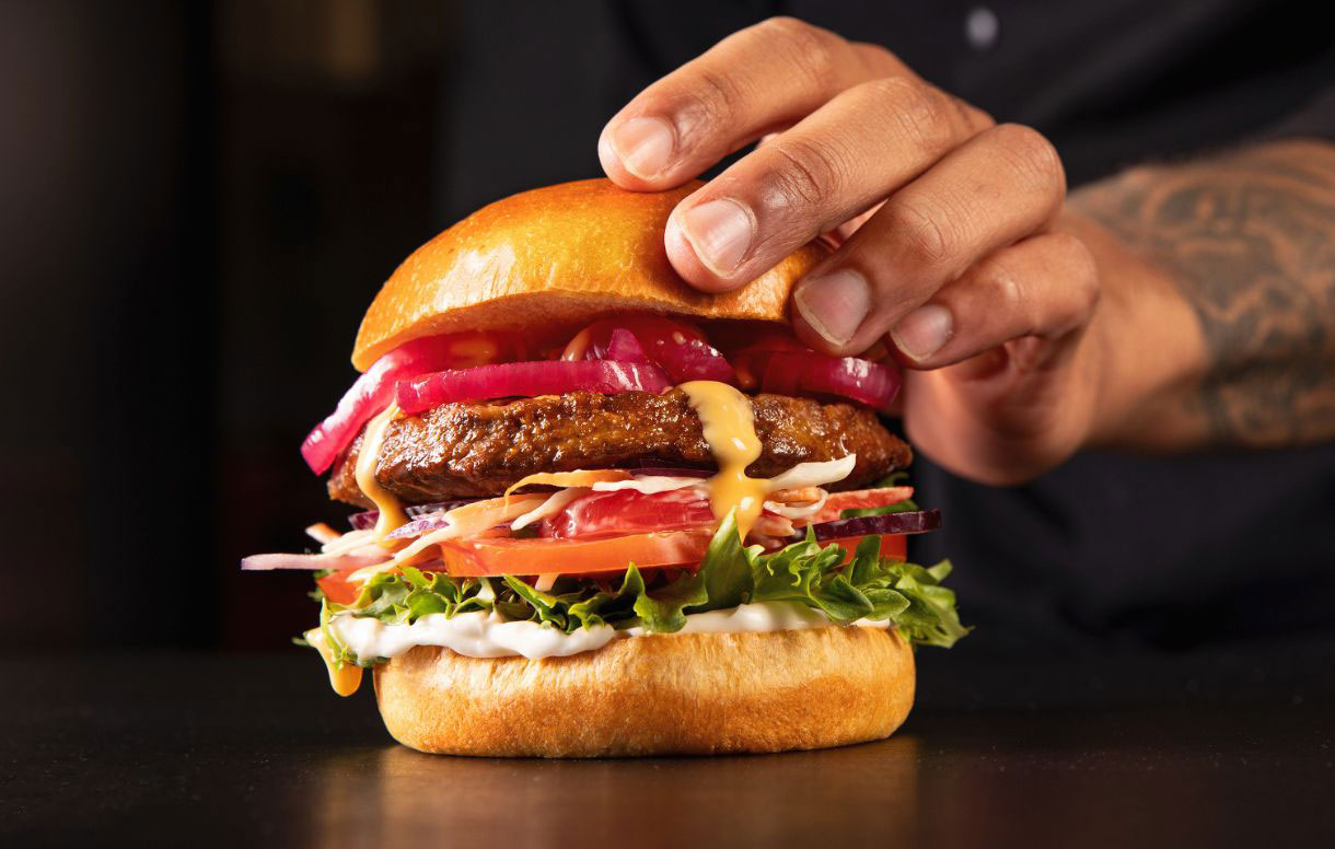 QuornPro loaded vegan burger - Bidfood