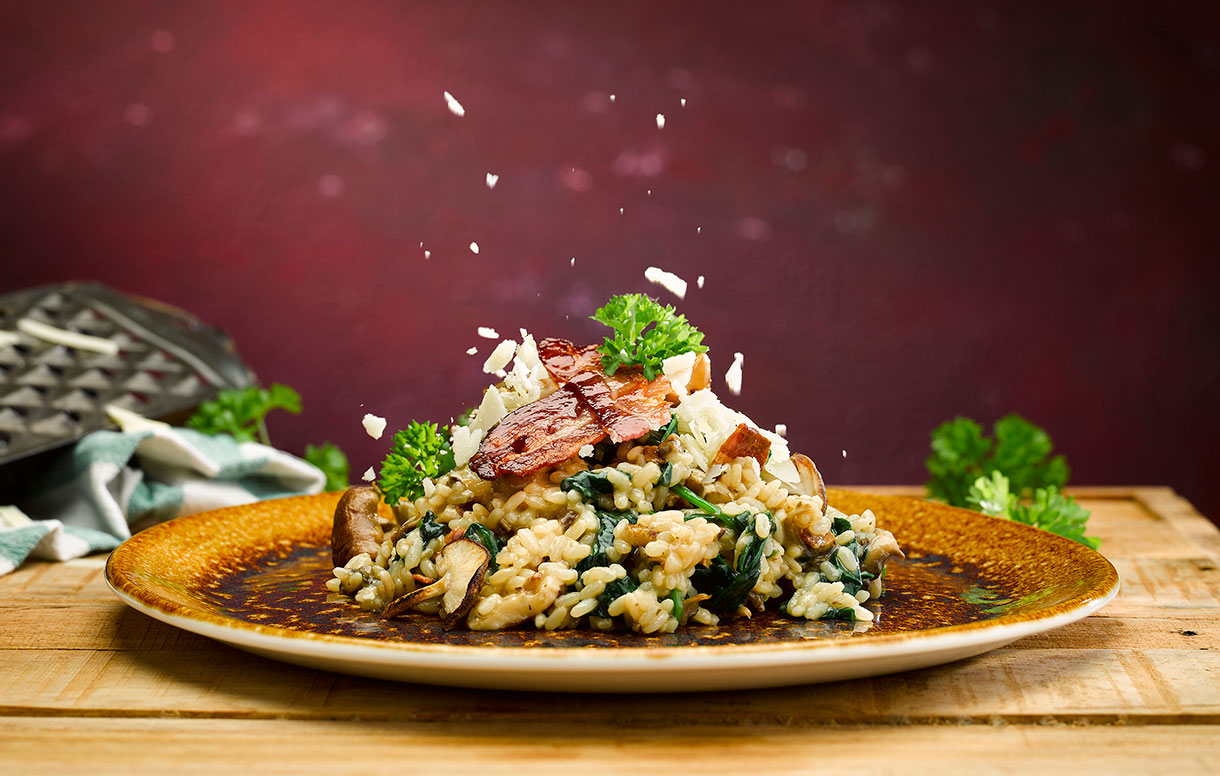 Wild Mushroom Risotto Recipe | Bidfood