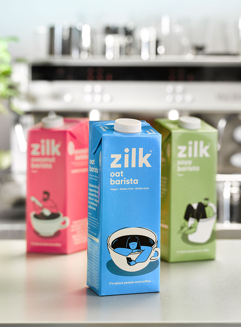 Zilk, wholesale plant based barista alternatives - Bidfood