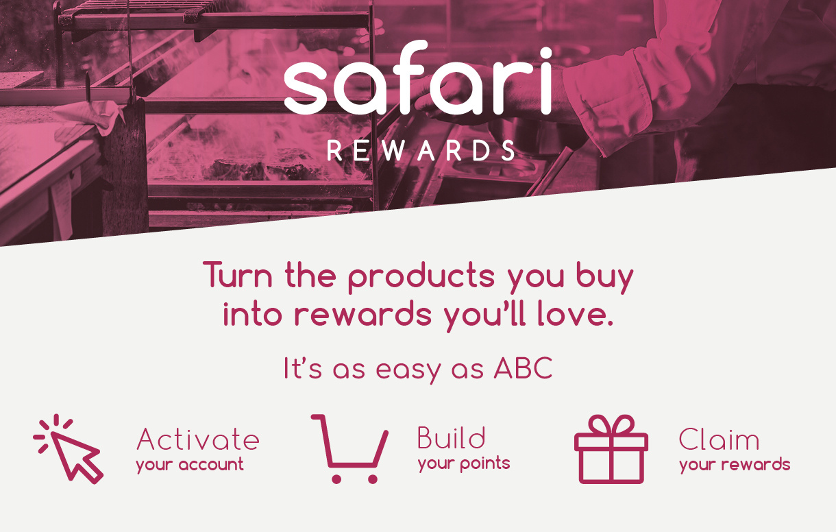 Safari Rewards | Bidfood points, promotions, rewards, benefits