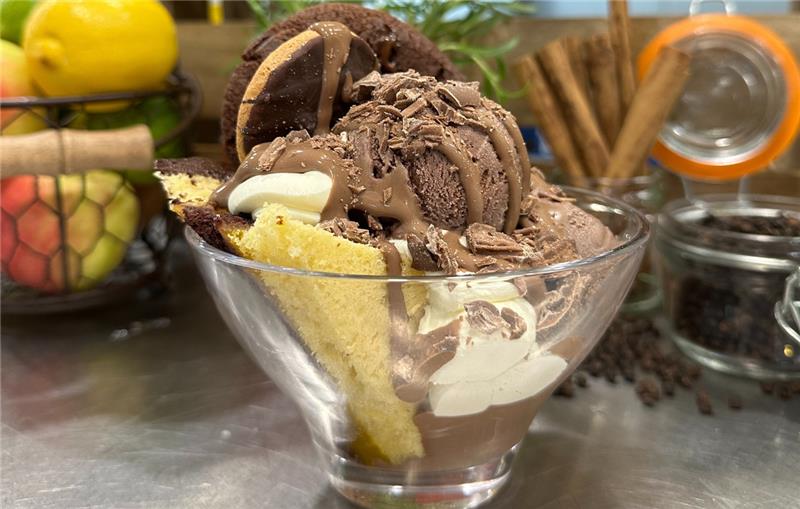 Northern Bloc chocolate orange liqueur ice cream - Bidfood