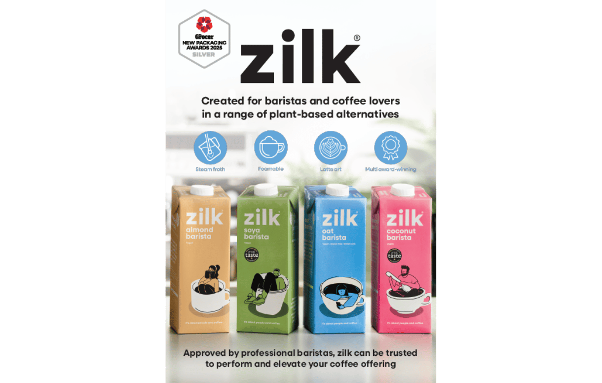 Zilk, wholesale plant based barista alternatives - Bidfood